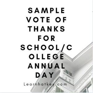 How to prepare and give a chief guest introduction speech - learnhatkey.com